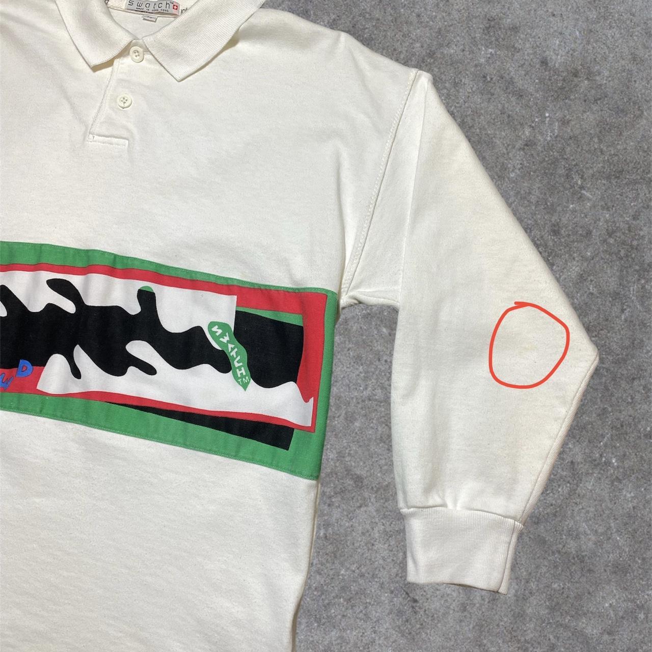 Swatch Watch Rugby Polo “3’s a Crowd” Original 80s... - Depop