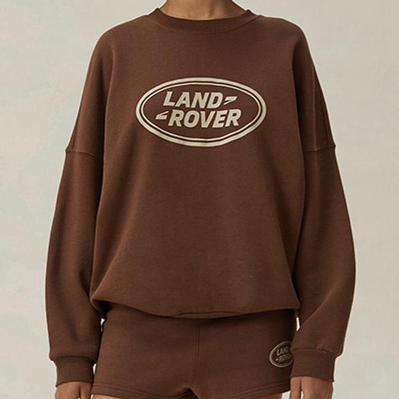 land rover crewneck from pacsun size medium gender... - Depop