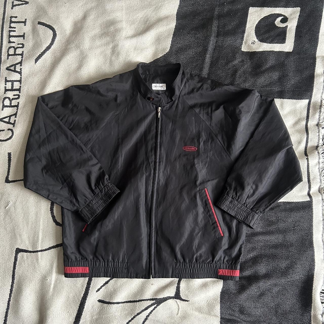 Vintage Missoni Track Jacket Size Medium P2P: 23”... - Depop