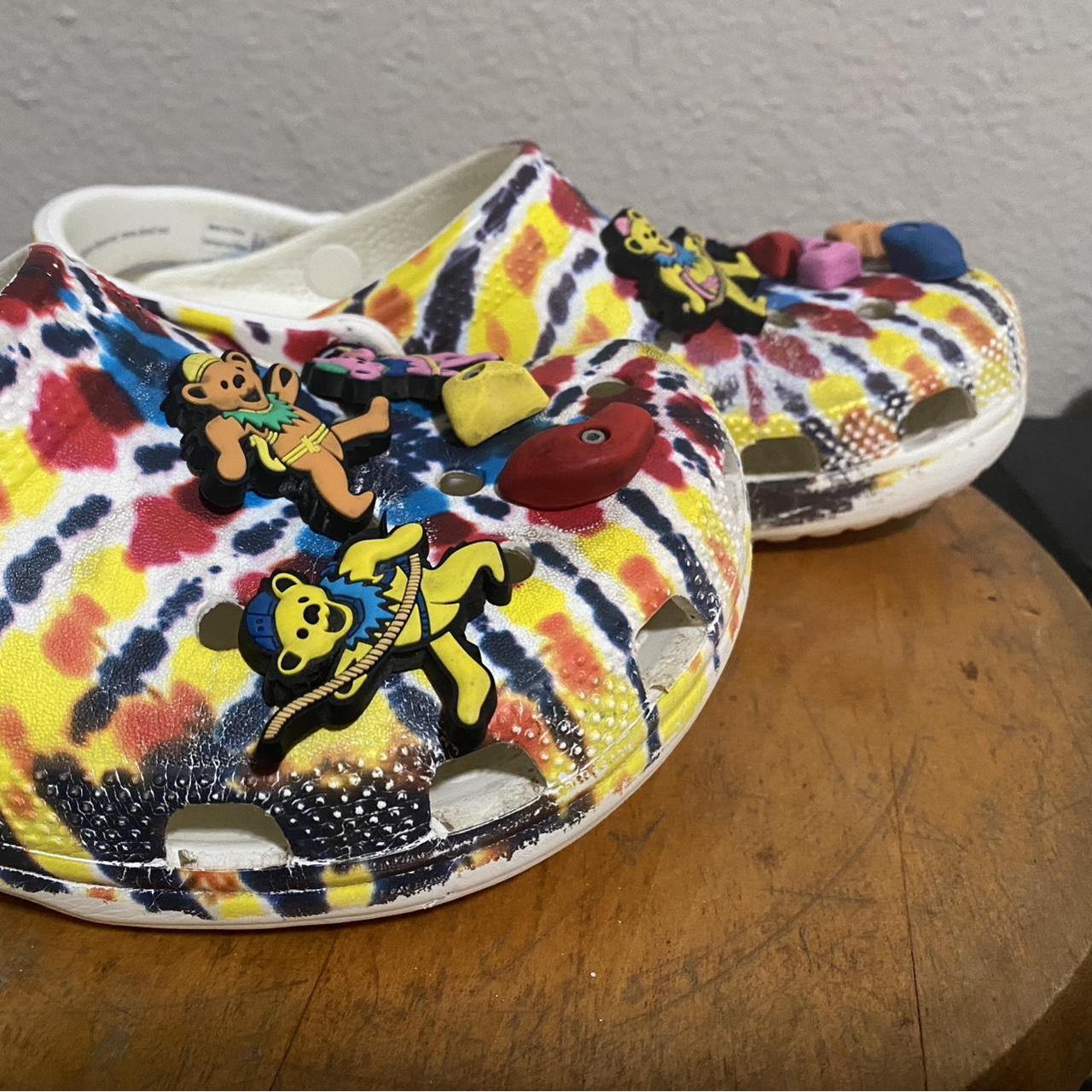 Crocs, Grateful Dead X Chinatown Market. Women’s... - Depop