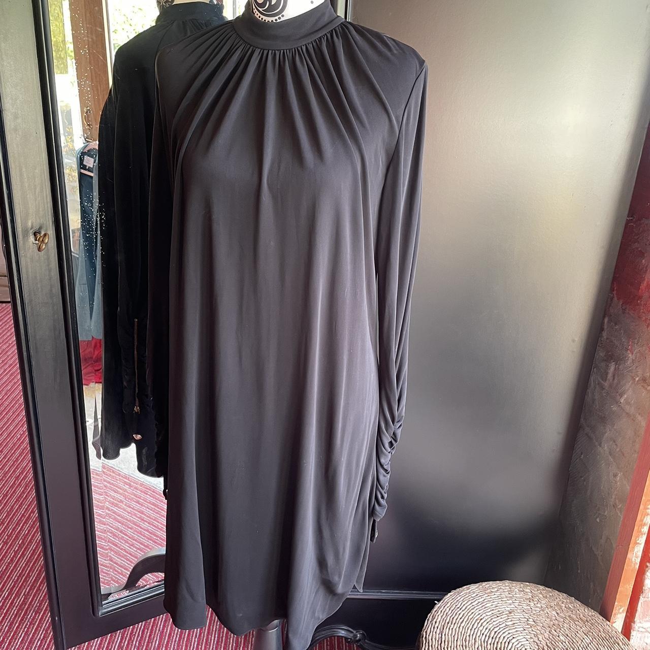 Temperly London black Ruffle dress. Dry clean only.... - Depop