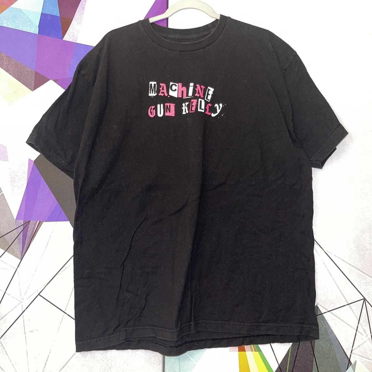 Black Machine Gun Kelly MGK XXL tee shirt - Depop