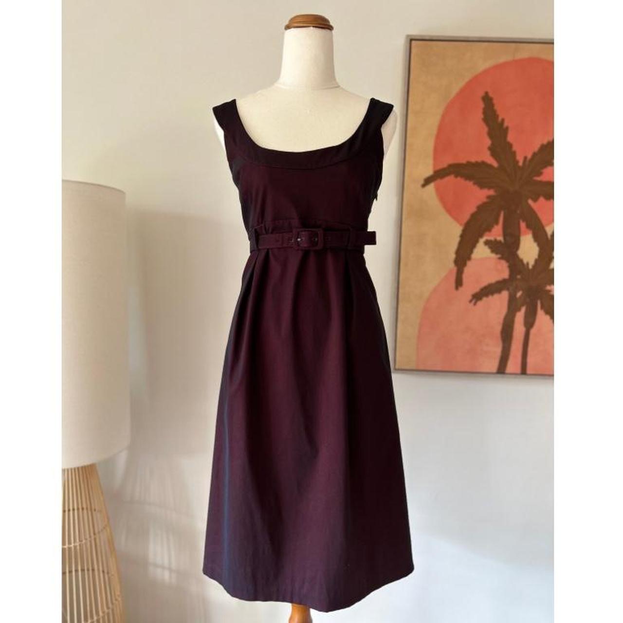 CUE Sleeveless Dress With Belt Care label faded - Depop