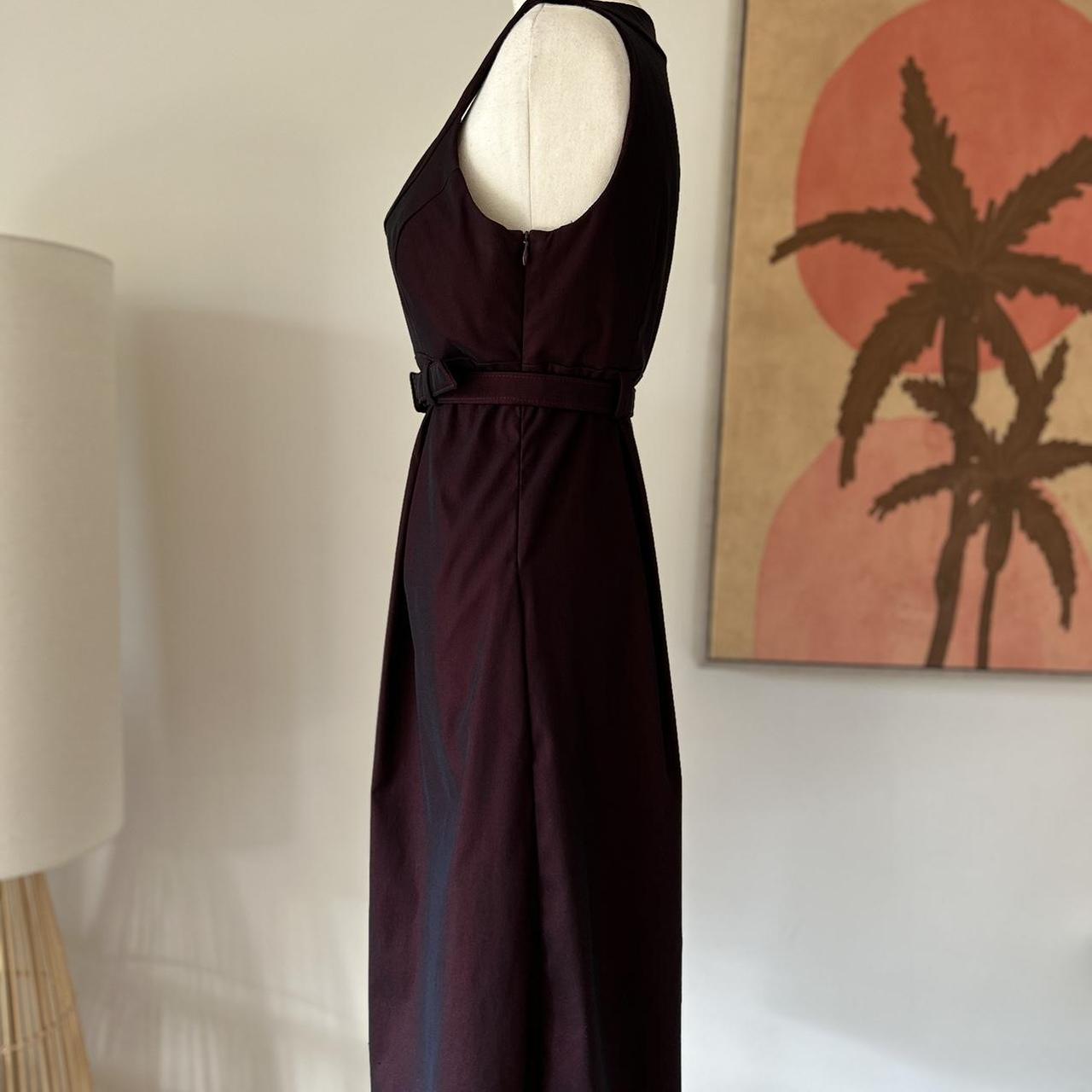 CUE Sleeveless Dress With Belt Care label faded - Depop