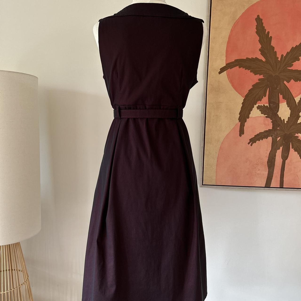 CUE Sleeveless Dress With Belt Care label faded - Depop