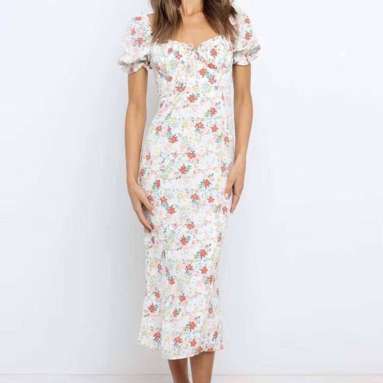 STYLE STATE Floral Midi Dress - Depop