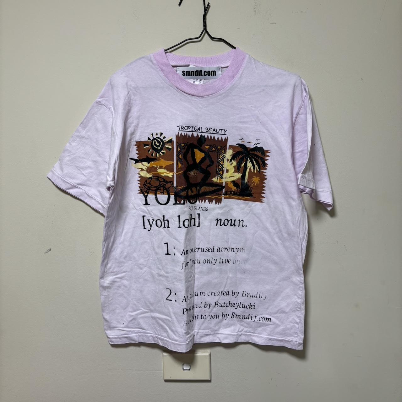 1 OF 1 SMNDIF YOLO BRADILY BUTCHEY LUCKI MERCH... - Depop