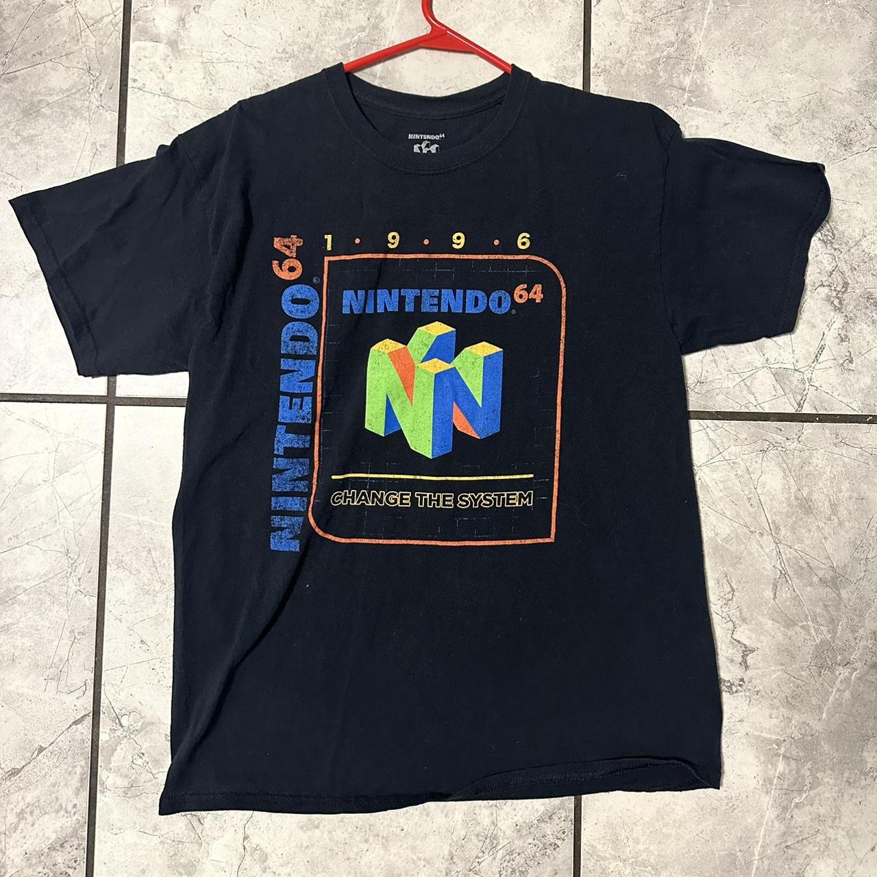 Nintendo 64 t shirt size large - Depop