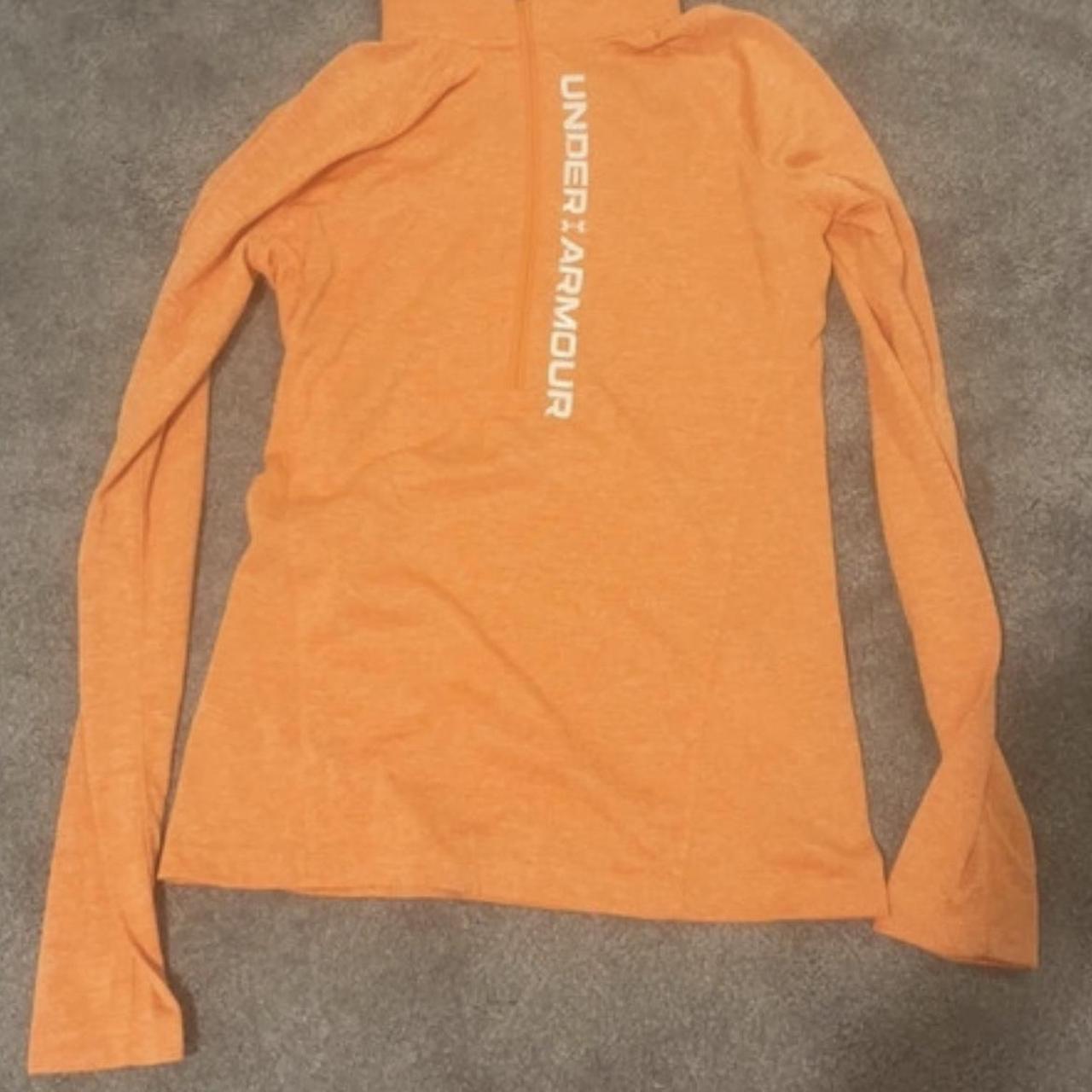Xs Womens Under Armour 14 Zip Worn Twice Depop
