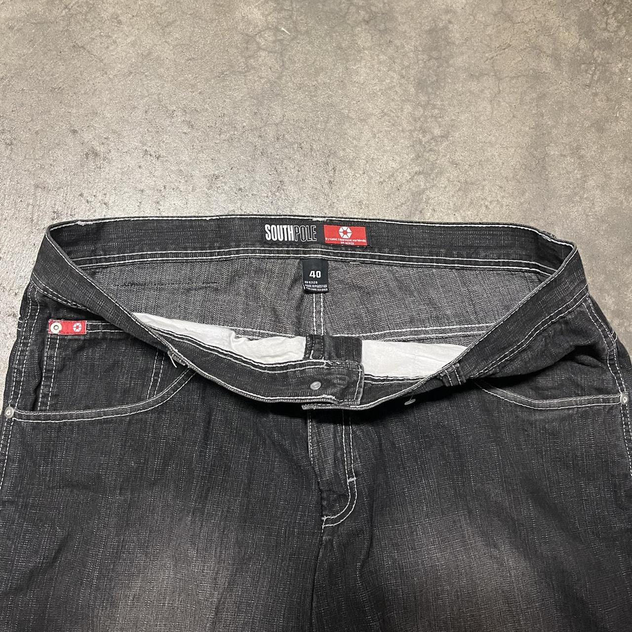 black wash red tab baggy southpole jeans ️DO NOT... - Depop