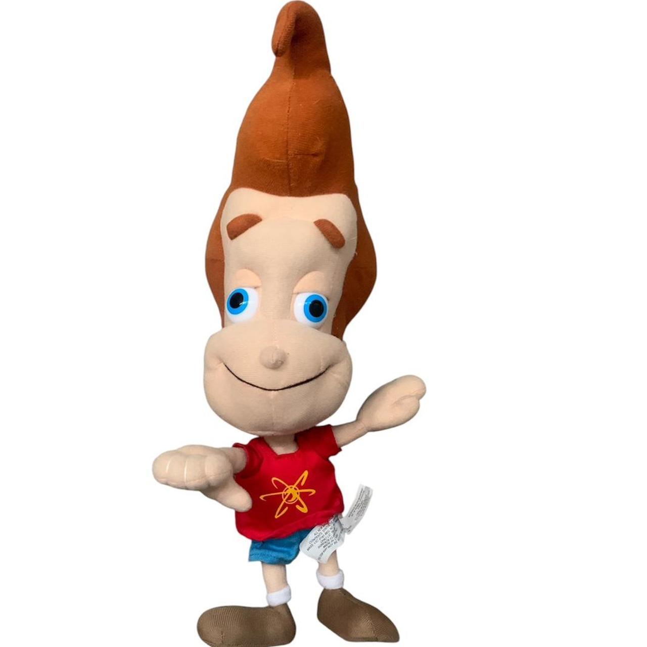 Vintage 2005 Nickelodeon Jimmy Neutron Plush Doll... - Depop