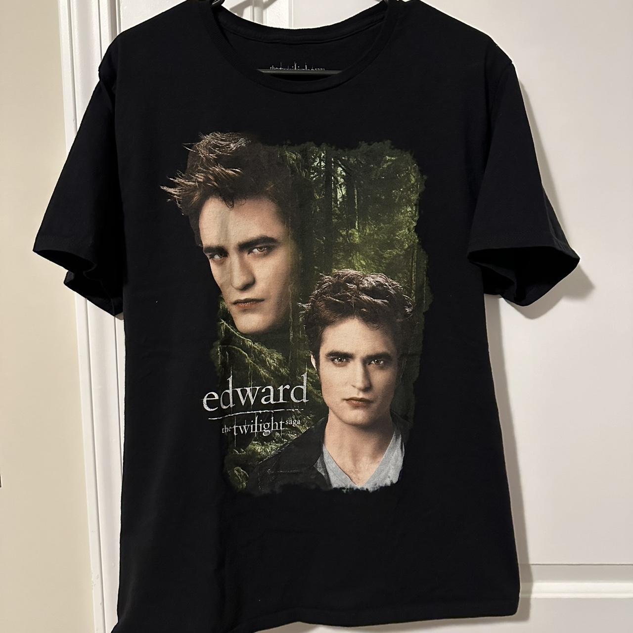 large unisex Twilight - Edward graphic tshirt,... - Depop