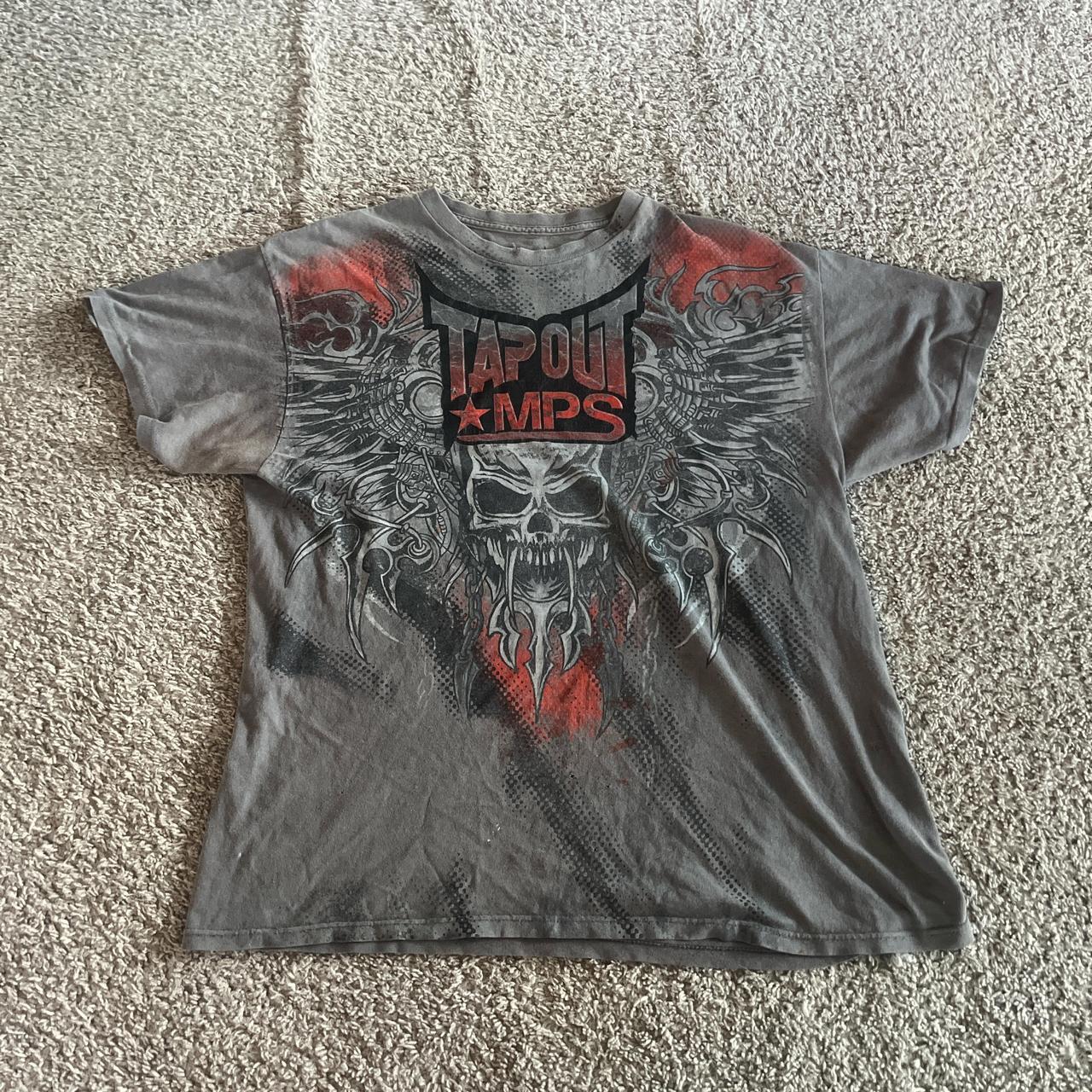 Tapout shirt Affliction Y2K TAPOUT MMA ELITE... | Depop