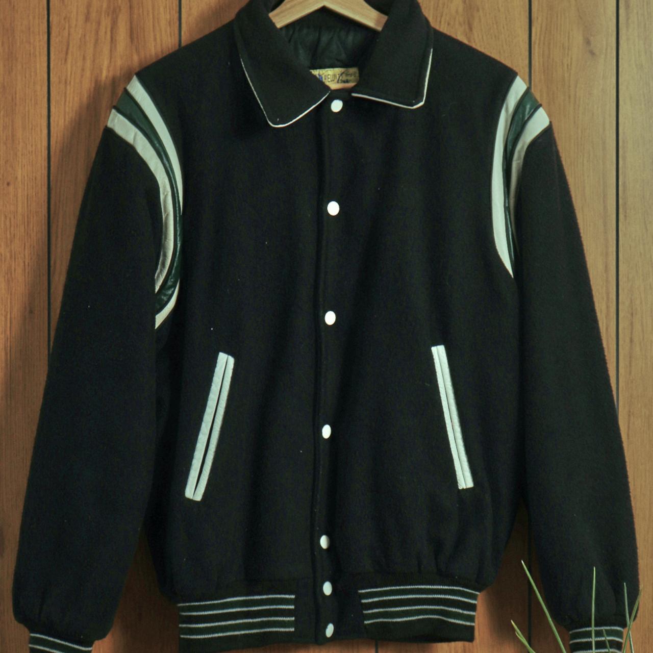William Floyd Basketball Varsity Jacket (1990s) We... - Depop