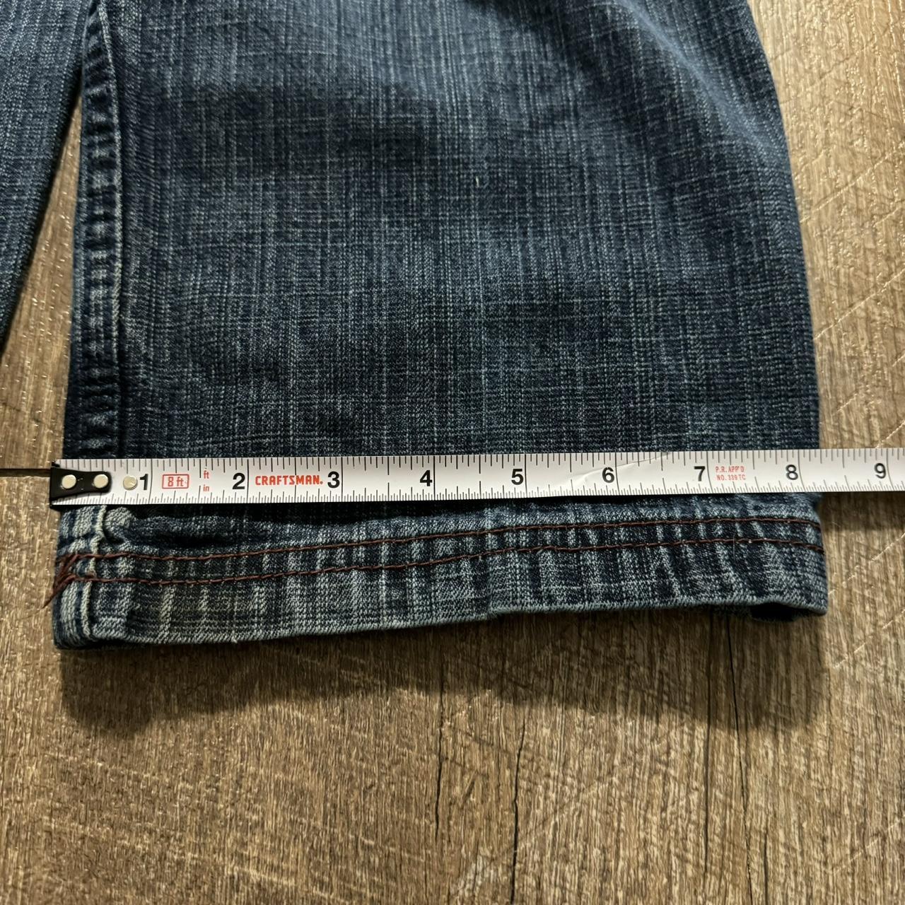 Baggy y2k skater jeans ⚫️ measures to a 28W 30L /... - Depop