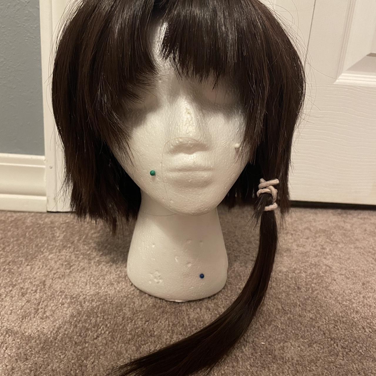 Brown cosplay styled wig originally a megumin wig... - Depop