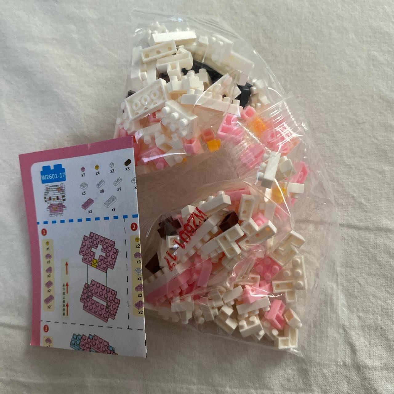 MINISO SANRIO HELLO KITTY LEGO NEW UNOPENED WITH... - Depop