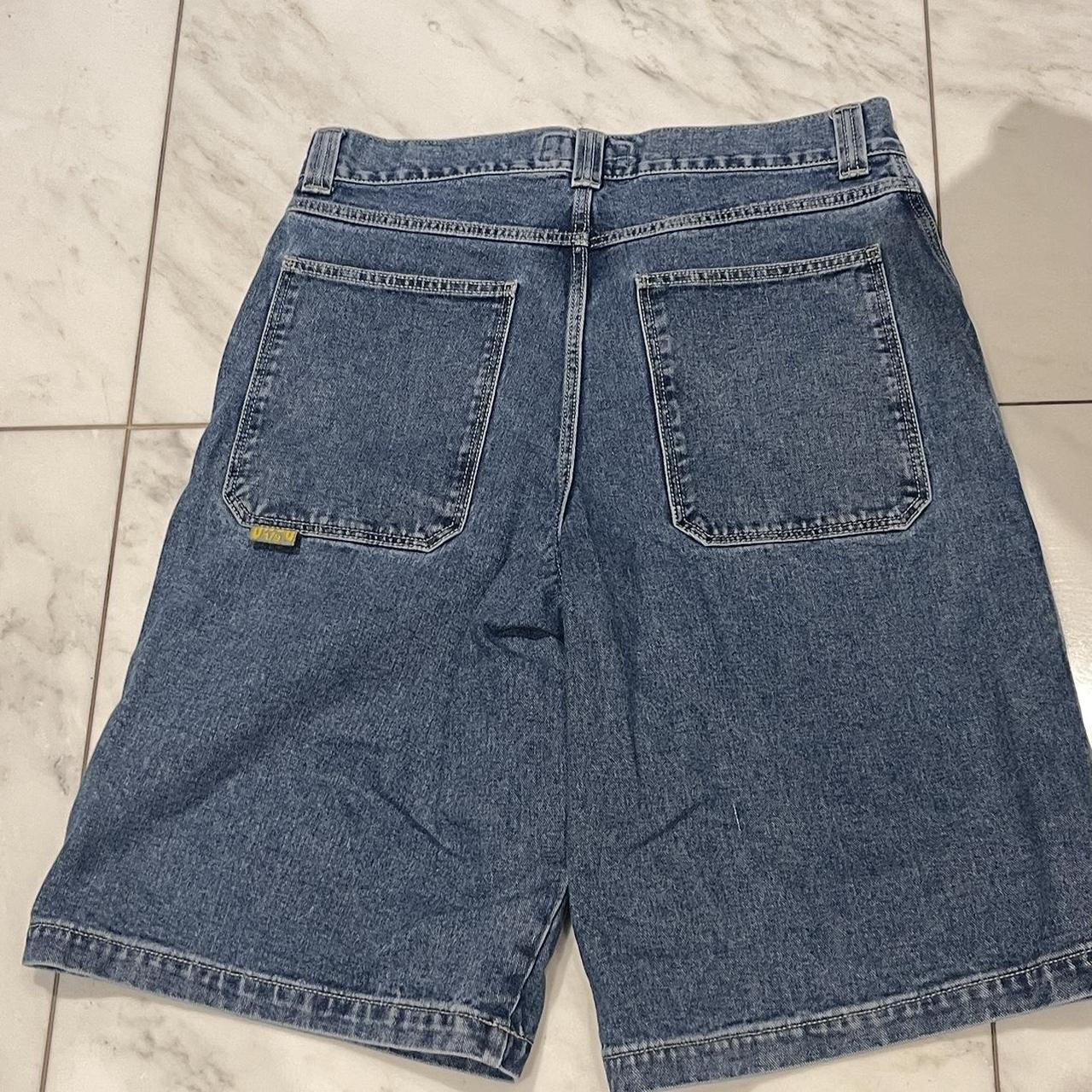 jnco jorts, dark stone wash, retail price for $95... - Depop