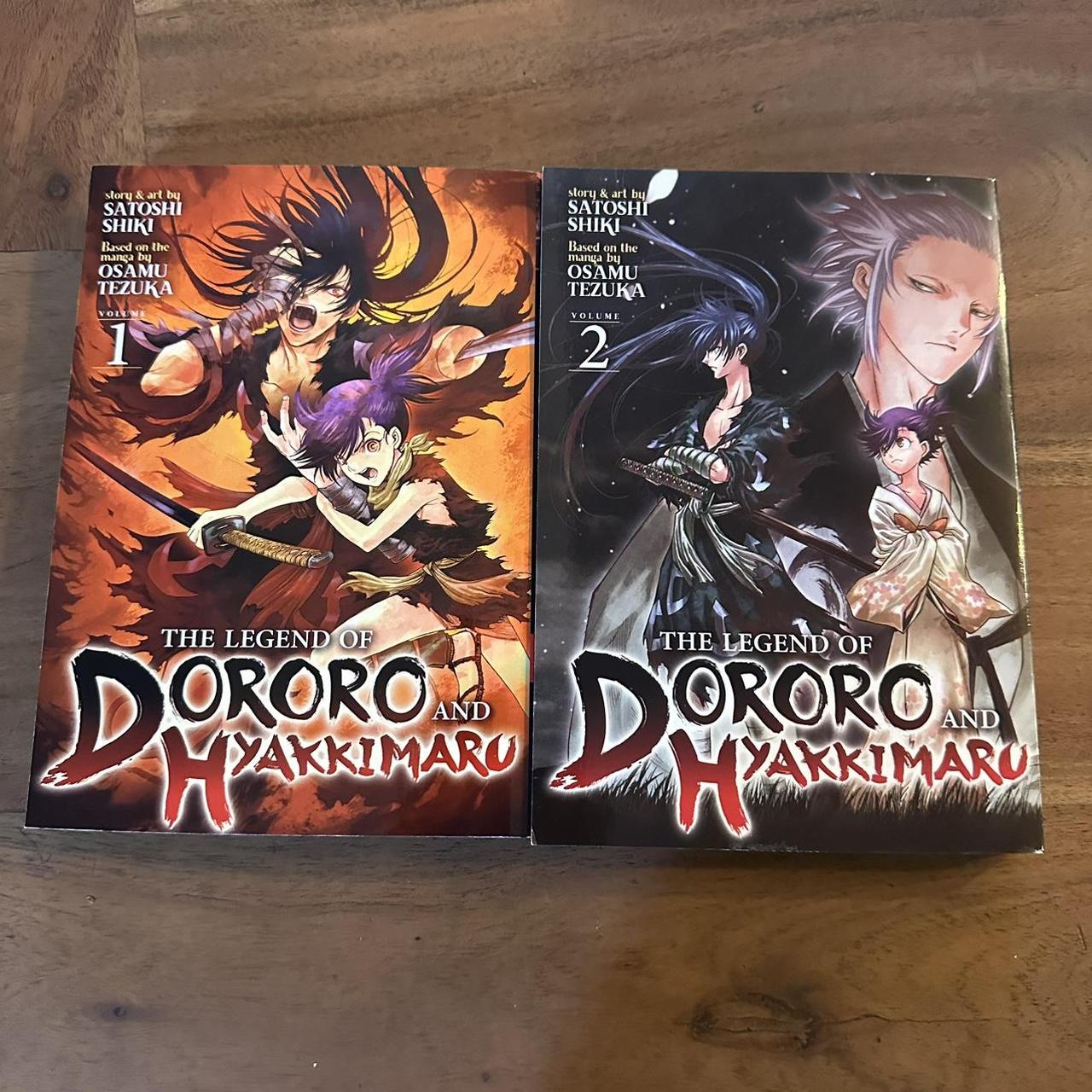 the legend of dororo and hyakkimaru manga volumes 1... - Depop