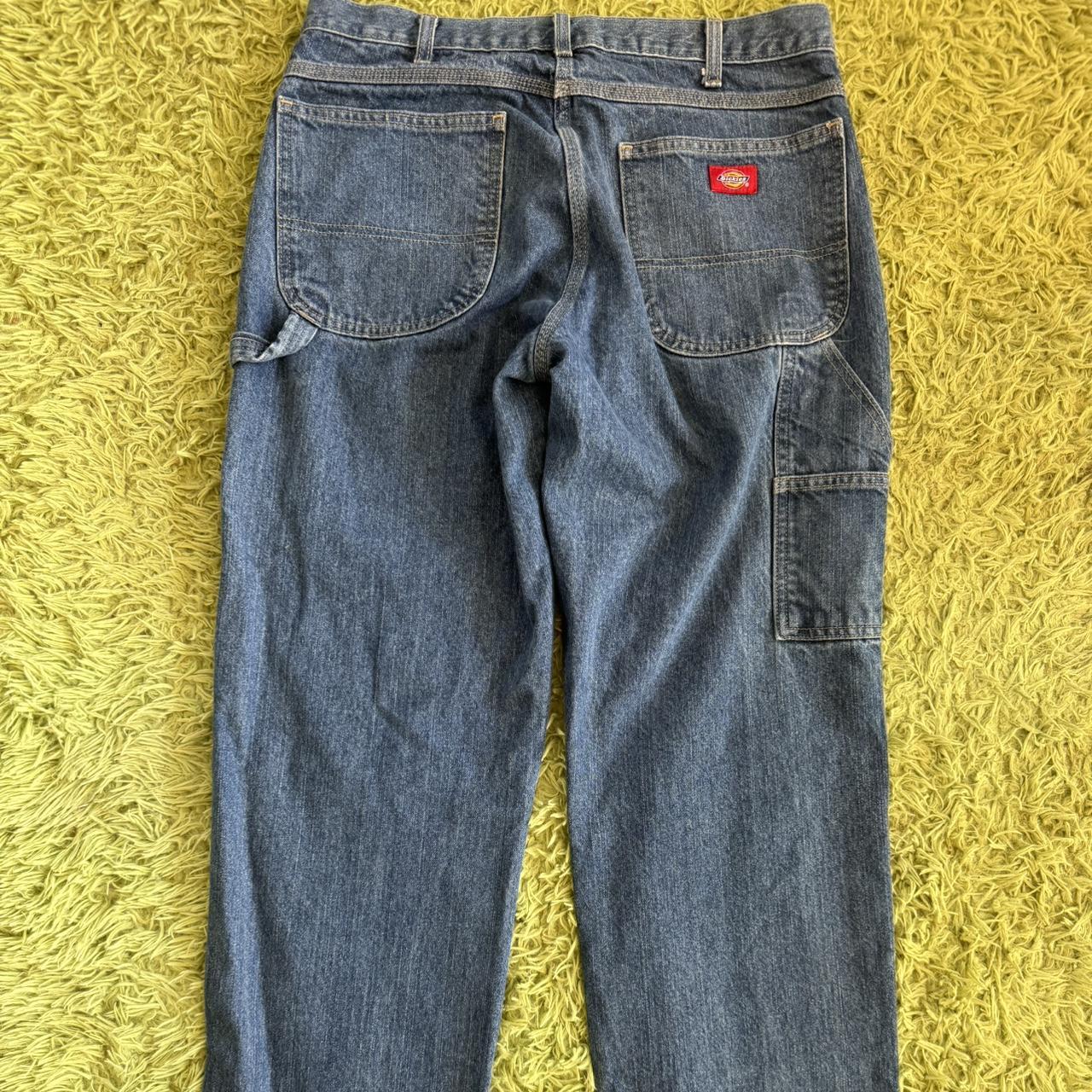 Dickies Straight Leg Carpenter Pants Size 34x36 Depop