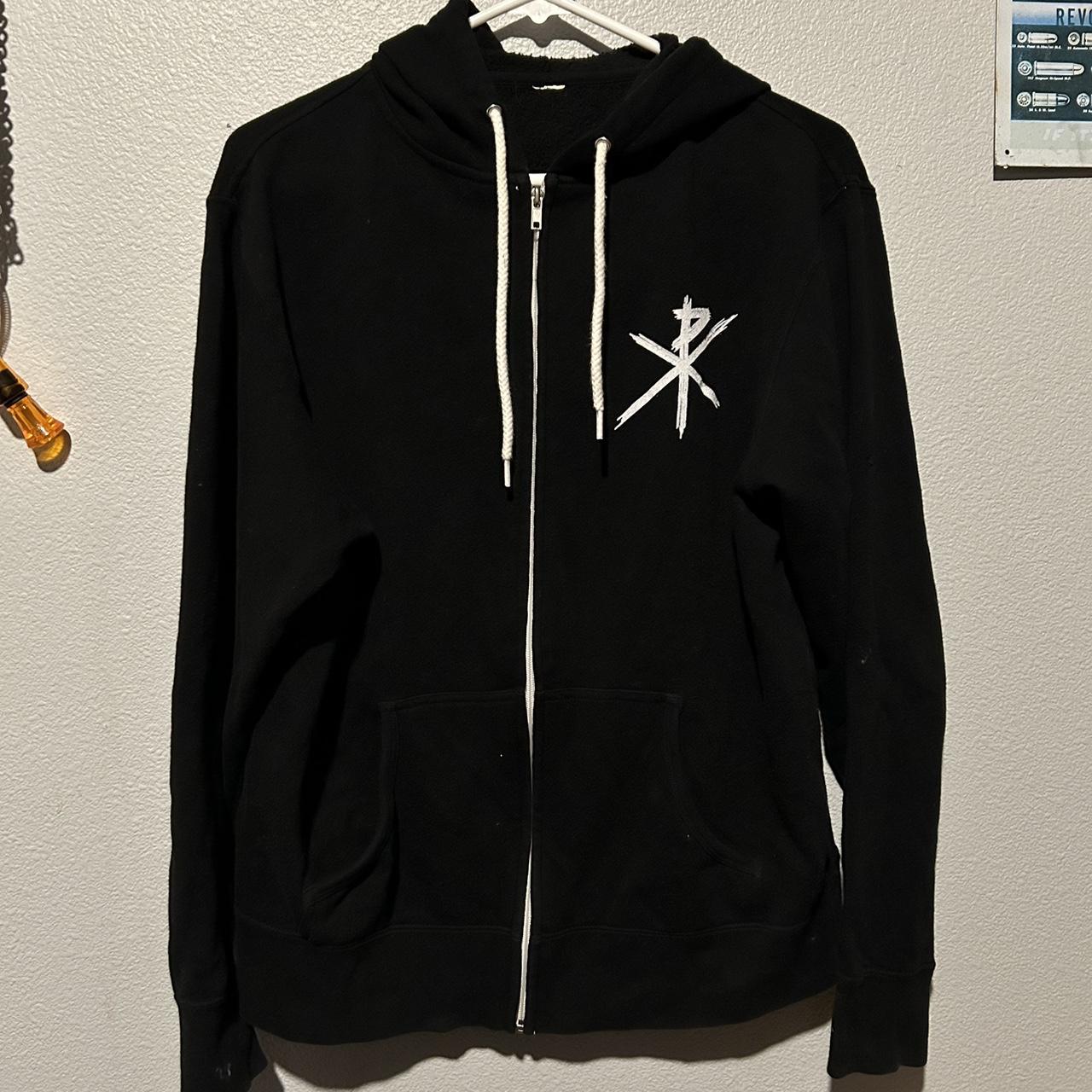 Disciple band zip up hoodie Good condition slightly... | Depop