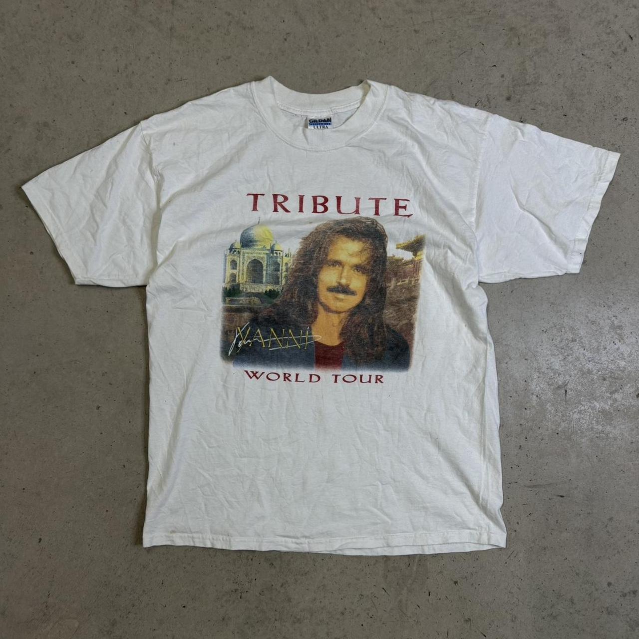 Vintage 90s Yanni Music Tee Size XL #Vintage #90s... - Depop