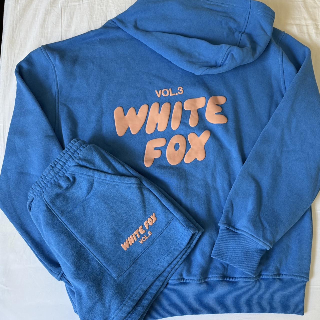 White Fox Tracksuit S/XS WHITEFOX Set in excellent... | Depop