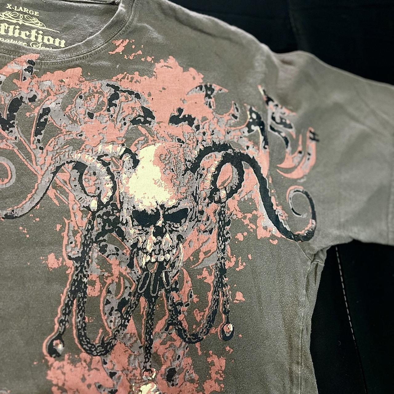Size XL Rare Affliction Signature Series Brock... - Depop