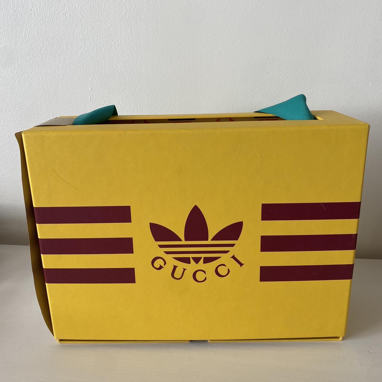 Gucci Adidas Sambas in Metallic Gold Brand New... - Depop