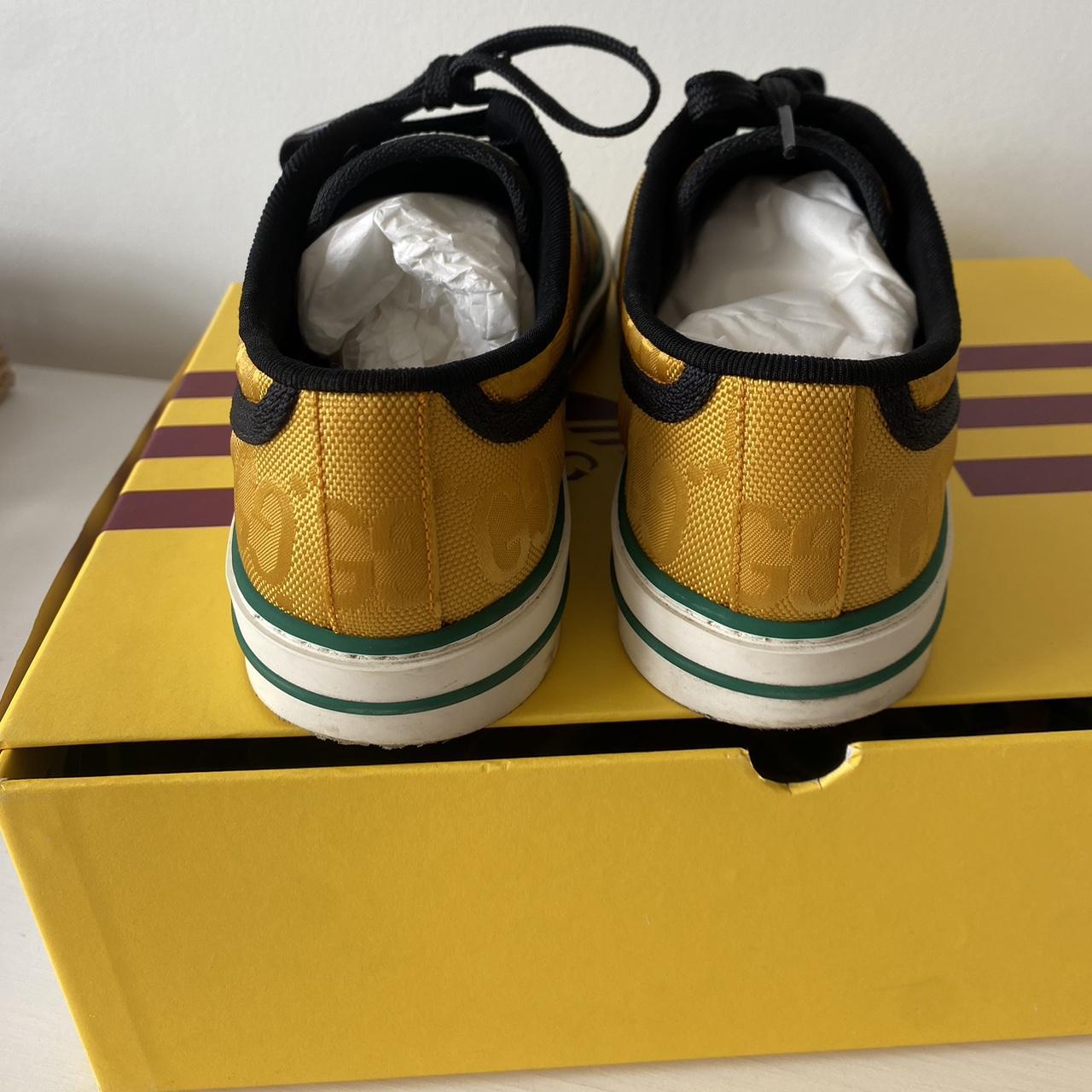 Gucci Adidas Sambas in Metallic Gold Brand New... - Depop