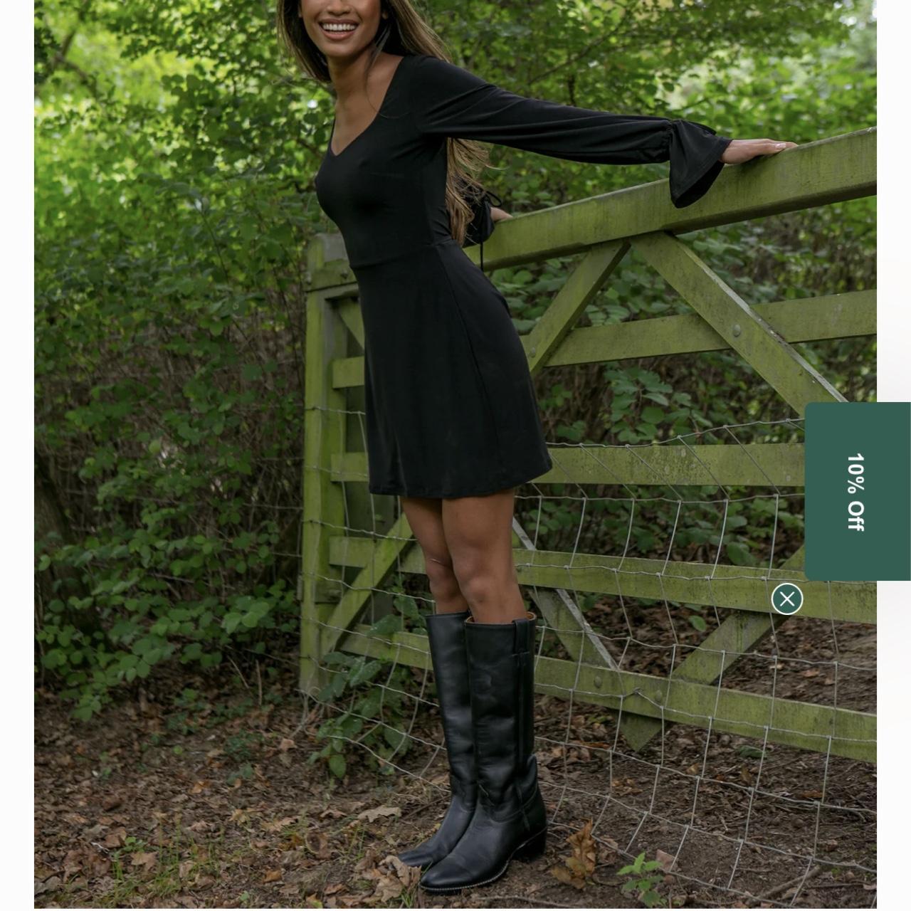 AYM Studio Black Mini Dress This is a super cute... - Depop