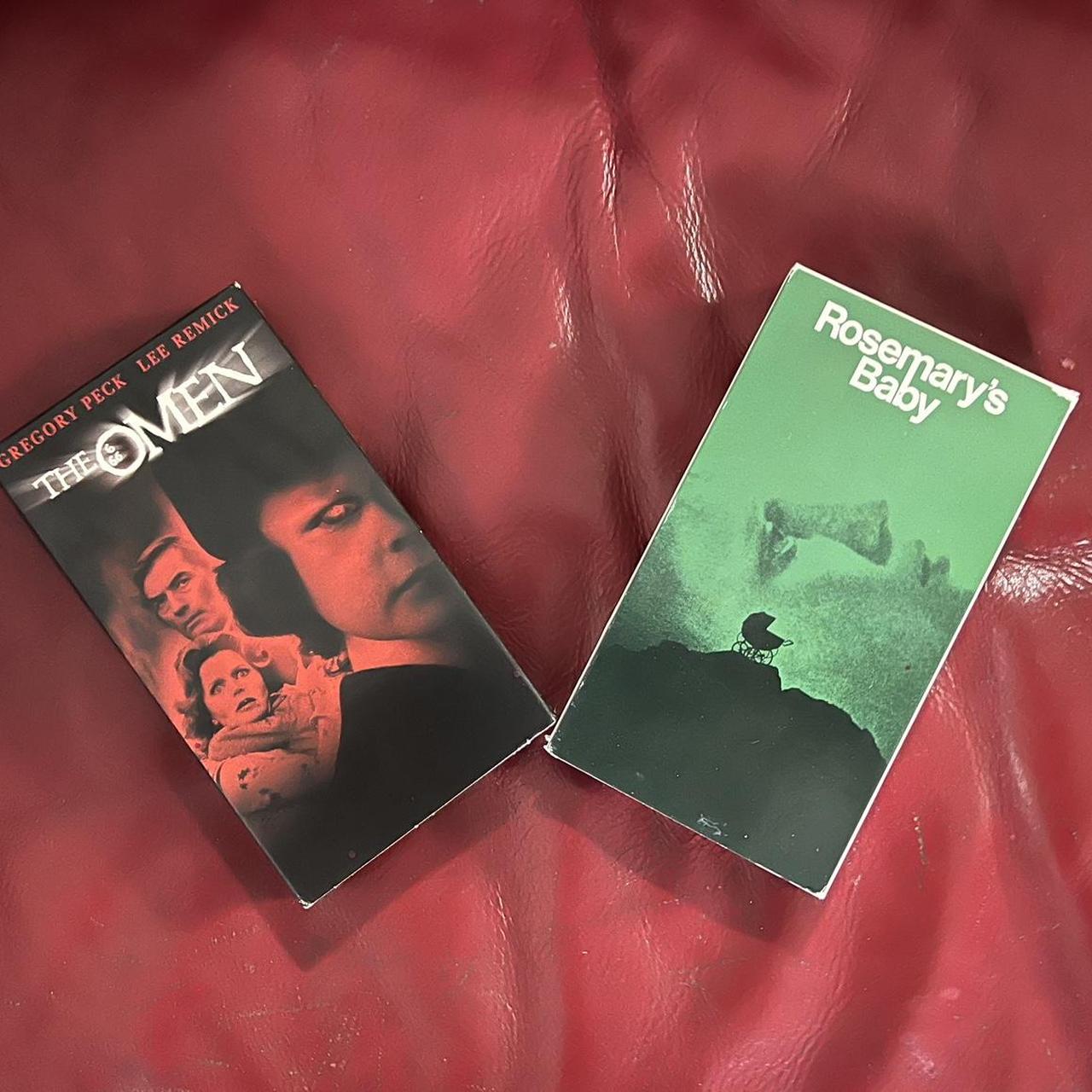 Double Devil Vhs Feature. Rosemarys Baby & The Omen.... - Depop