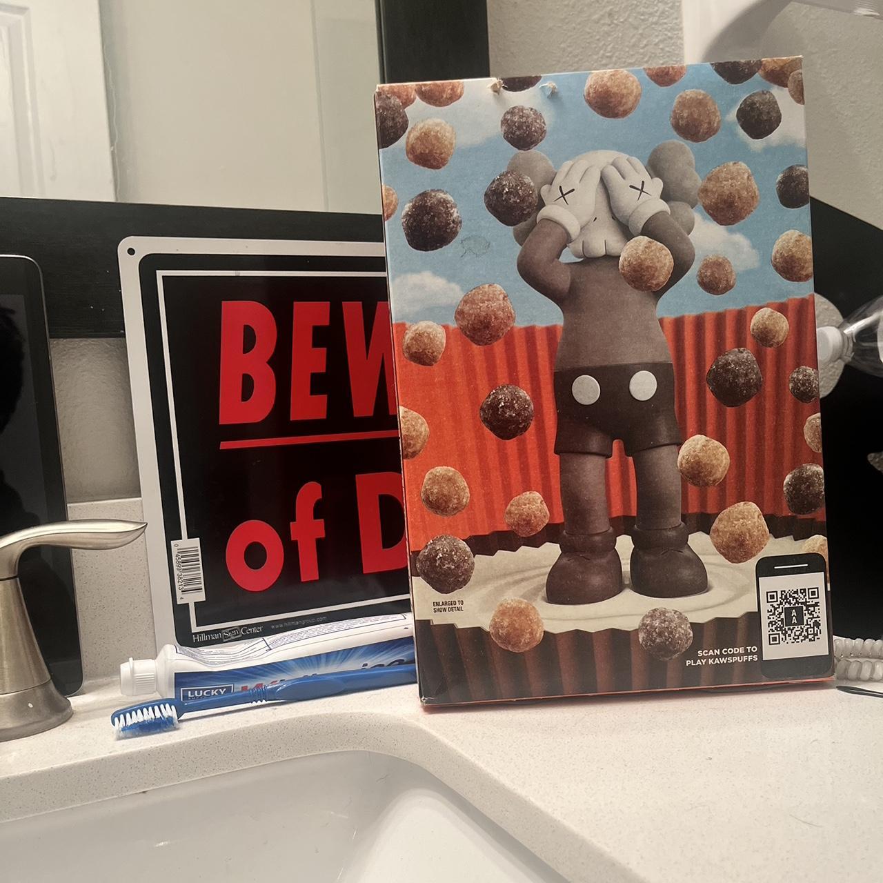 Kaws Reese’s Puffs Box - Depop