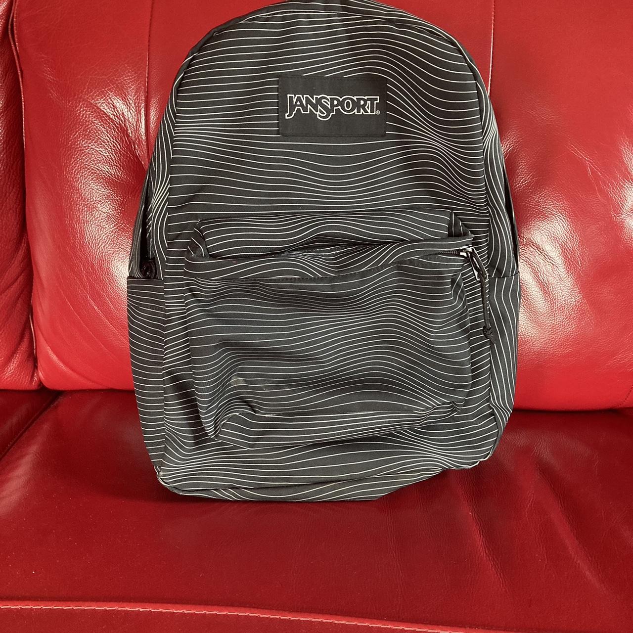 Jansport superbreak plus backpack used well, in good... - Depop