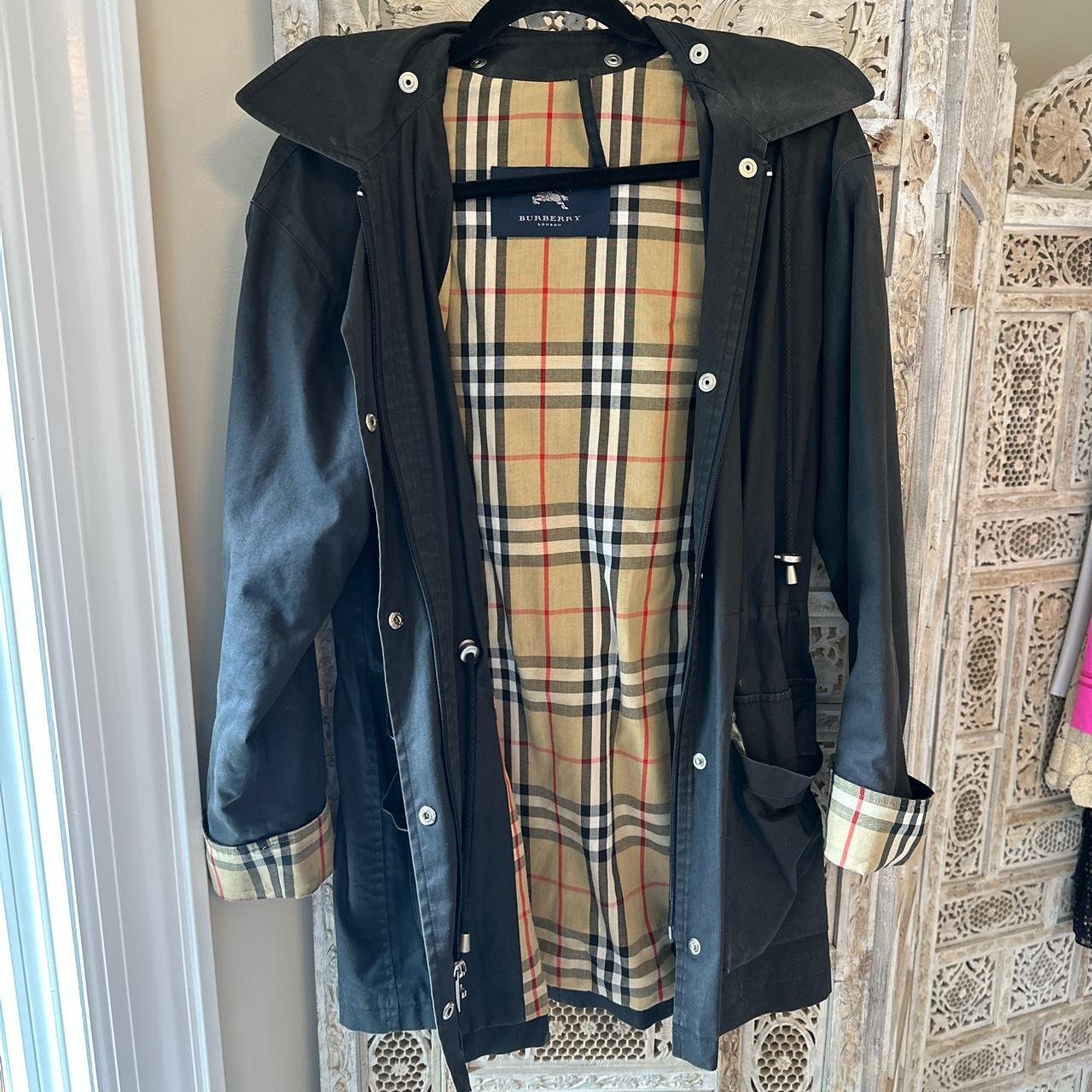 Burberry raincoat - Depop