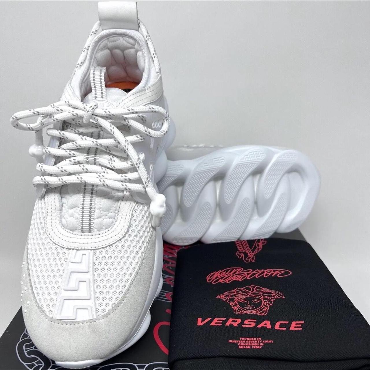 Versace chain reaction “white” - Depop