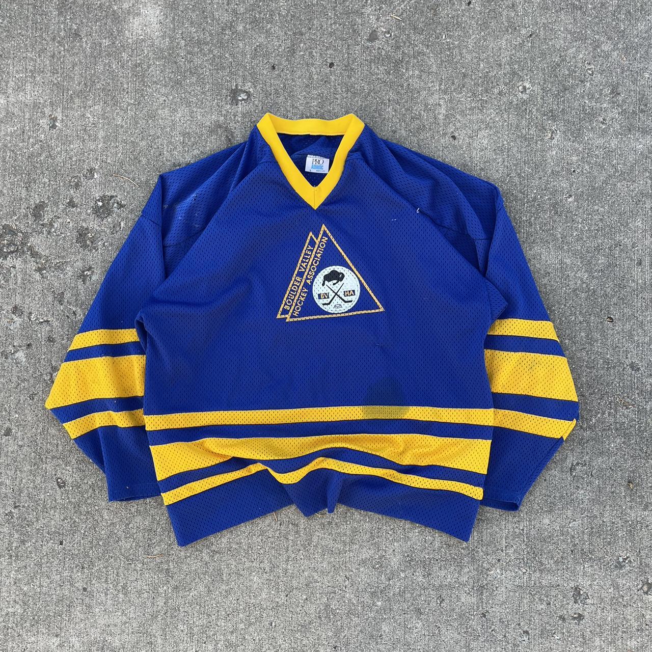 Vintage 80s/90s Boulder Valley Hockey Jersey... | Depop