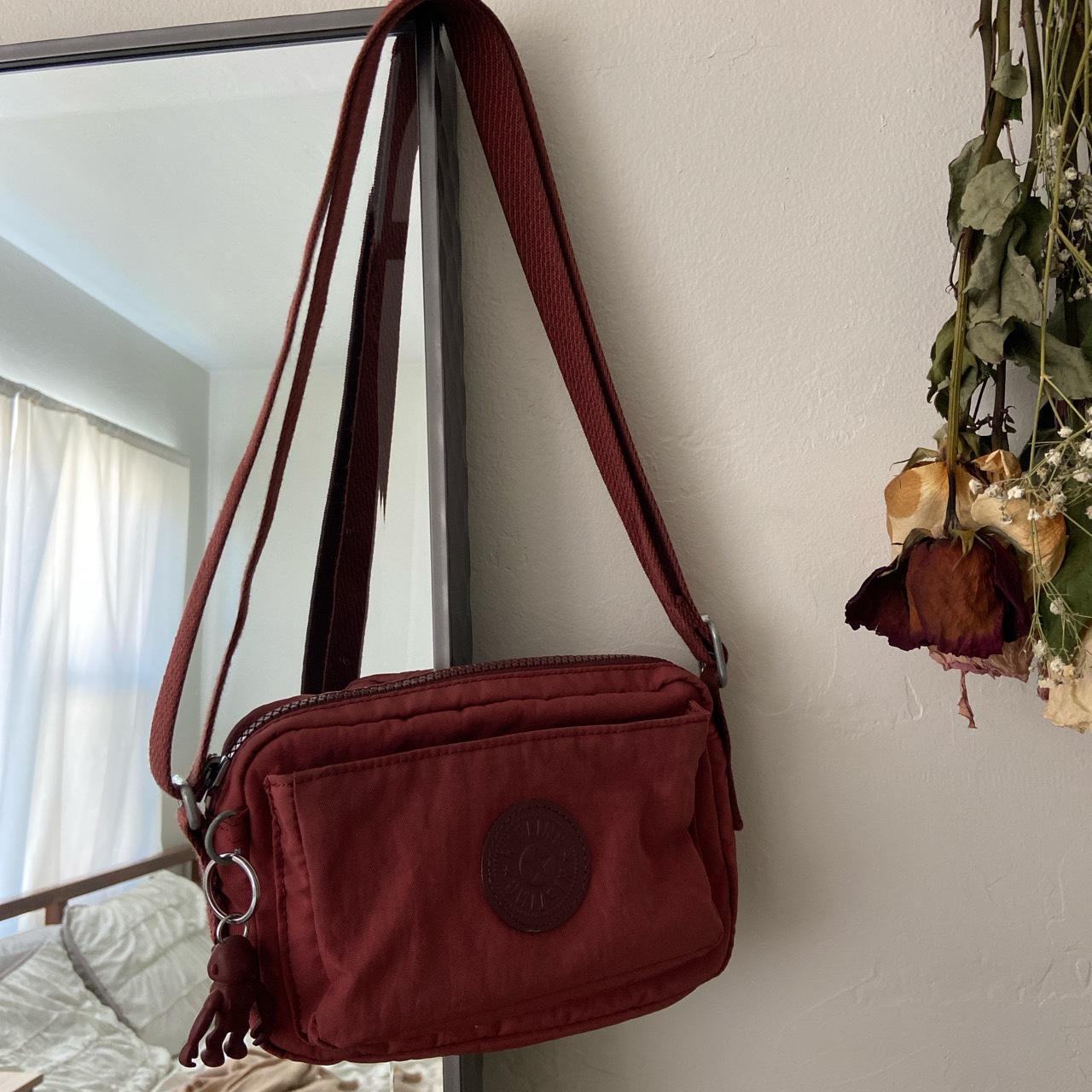 Maroon Mini Bag - this bag always surprised me with... - Depop