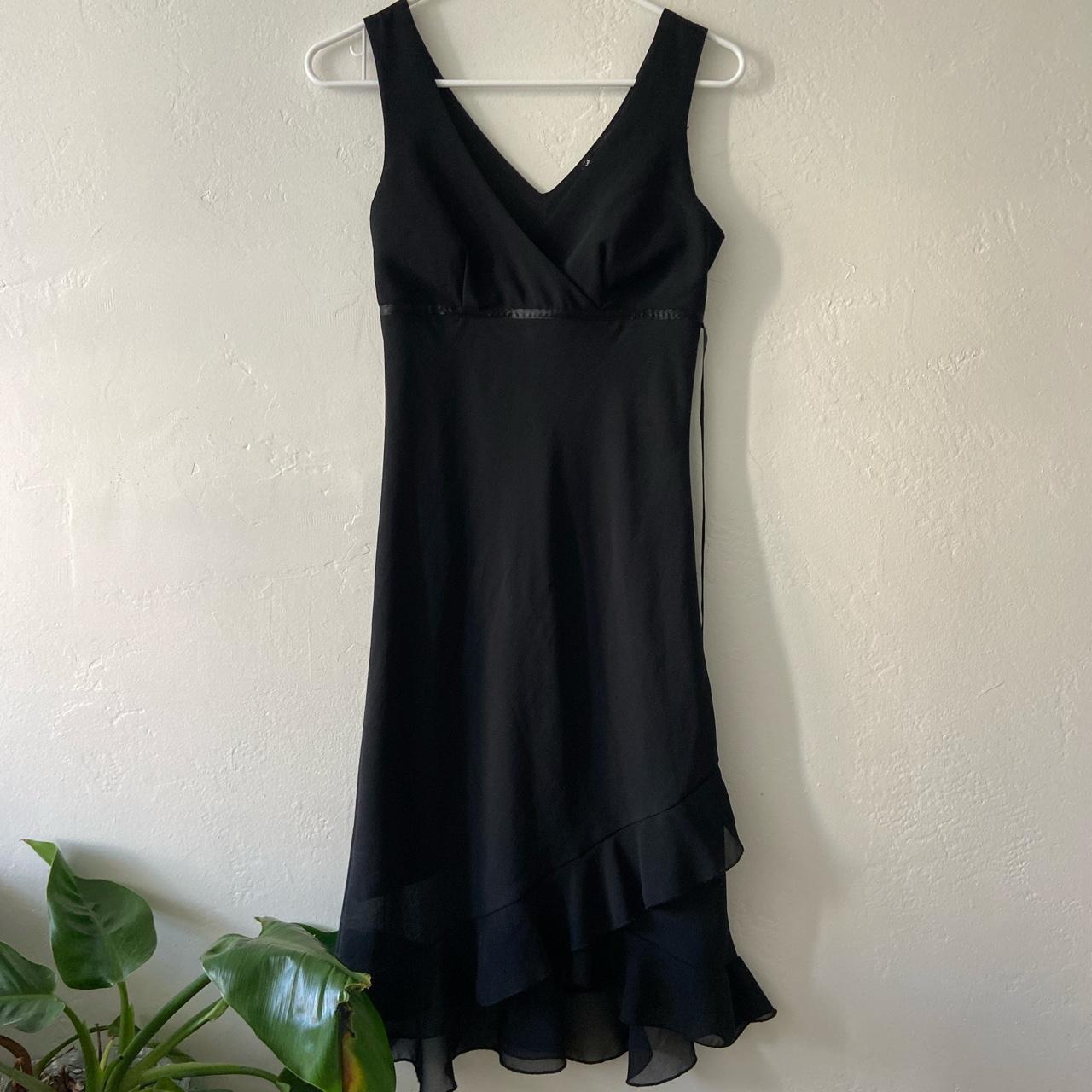 Vintage Ruffle LBD - gorgeous cocktail/salsa dress -... - Depop