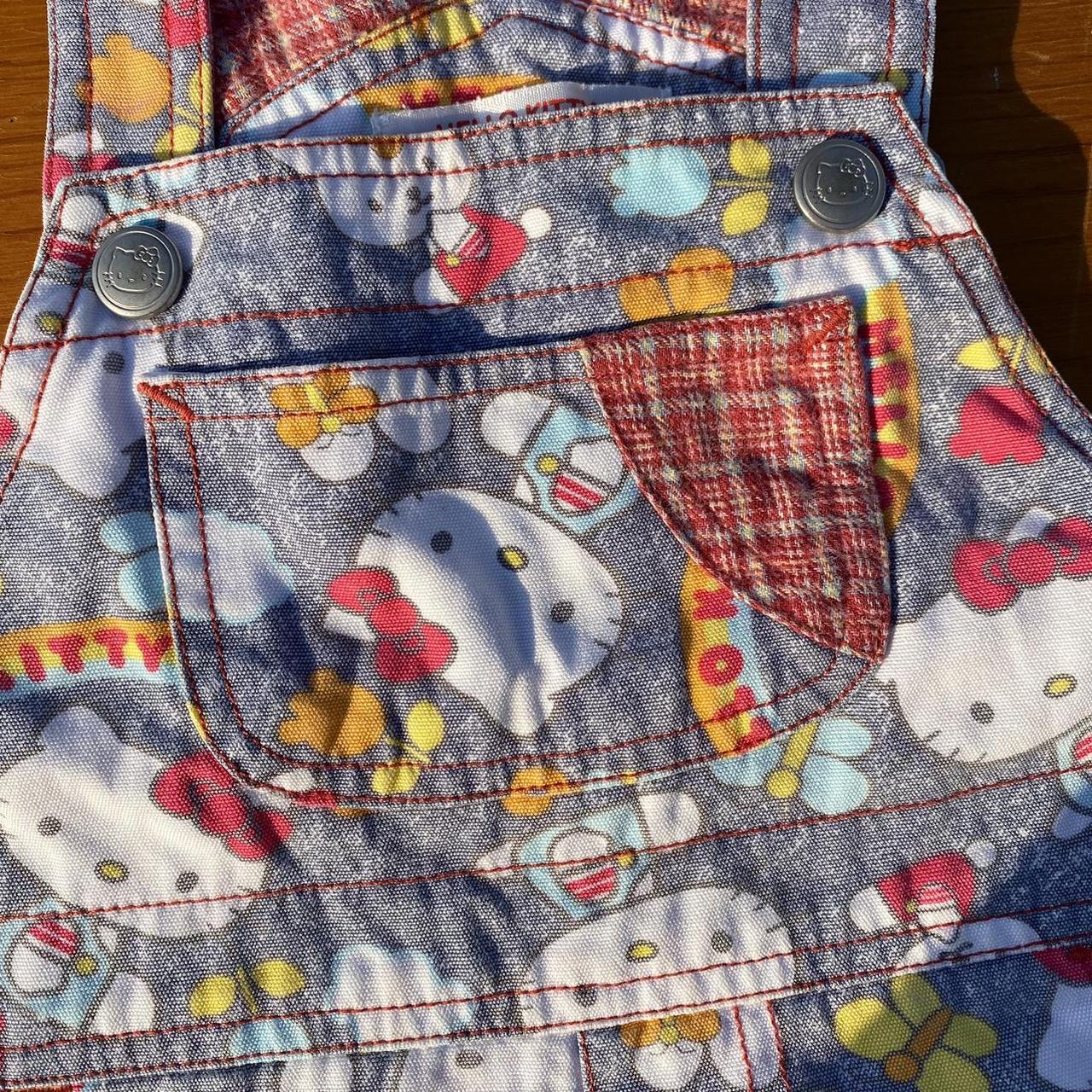 Supa cute hello kitty overall dress. Size 2T... - Depop