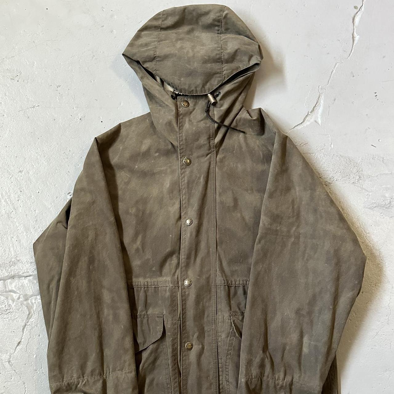 Filson waxed canvas jacket , army green oilslick ,... - Depop