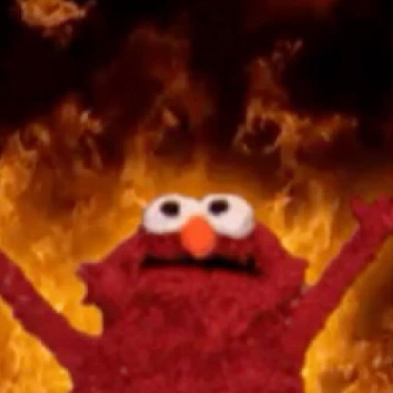 check out my elmo in fire drop:) -available on my... - Depop