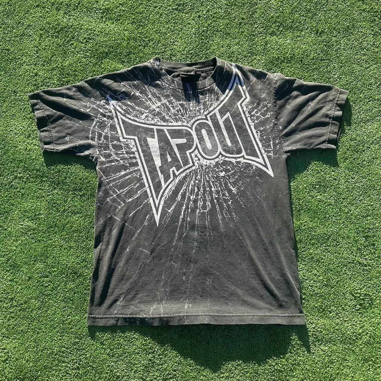 Insane Vintage Affliction Style Tapout Double Sided... - Depop