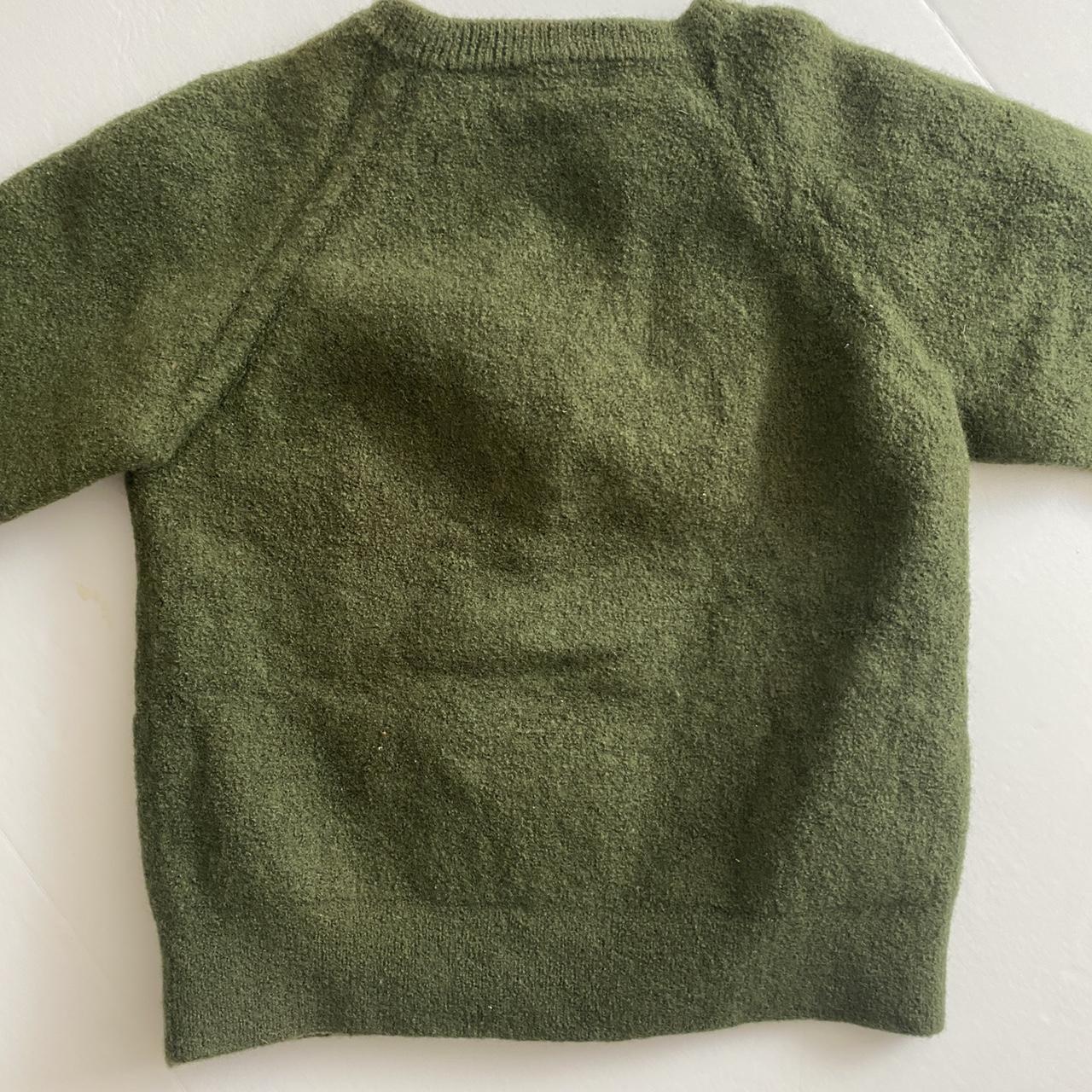 Unique shrunk wool sweater fits like xs This was a... - Depop