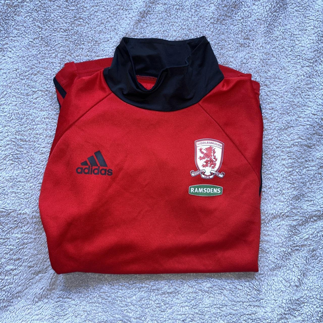 Middlesbrough Adidas Training jumper 2016/2017 Size... - Depop