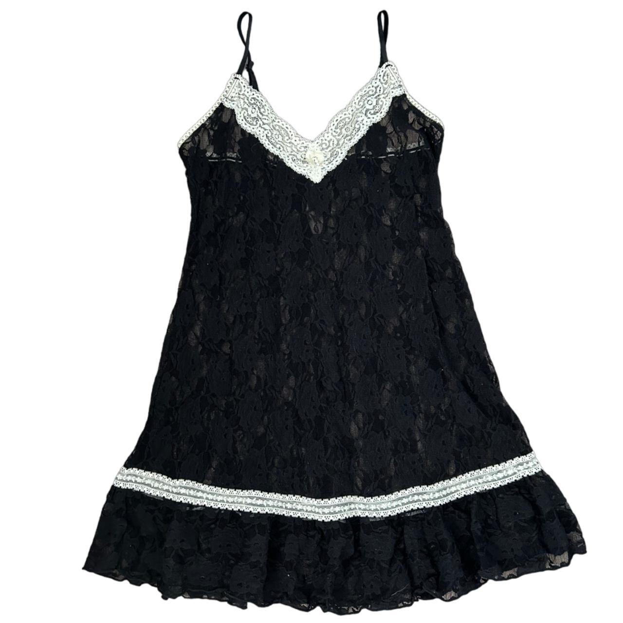 Beautiful Black Lace See Through Nighty Gorgeous Depop