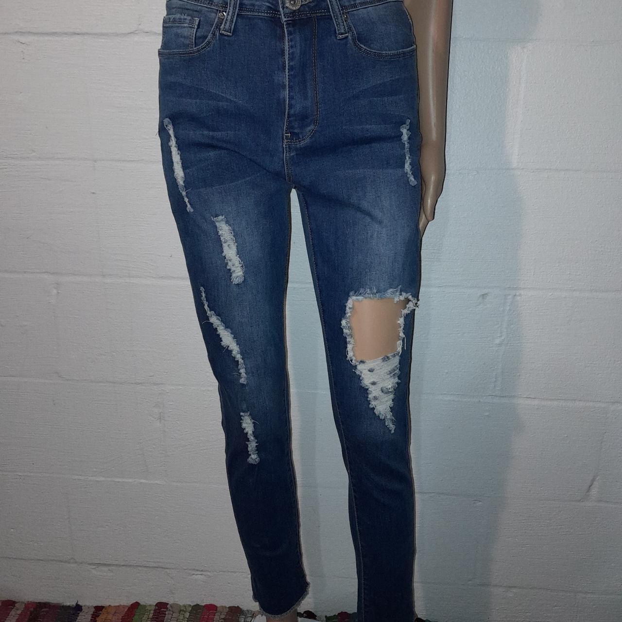 California Vintage Size 9 Jeans Skinny High Rise... - Depop