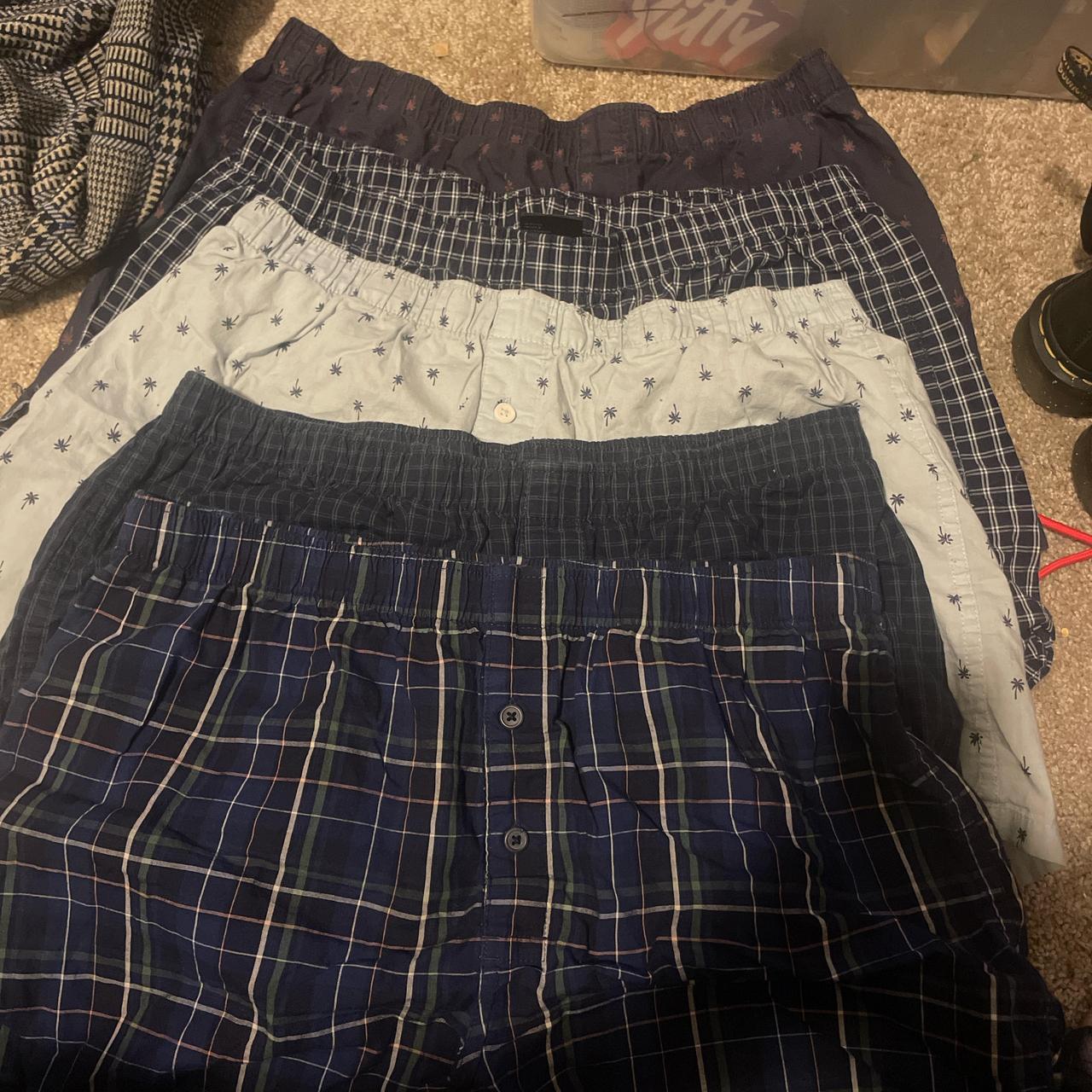 H&M boxers size large 5pairs | Depop