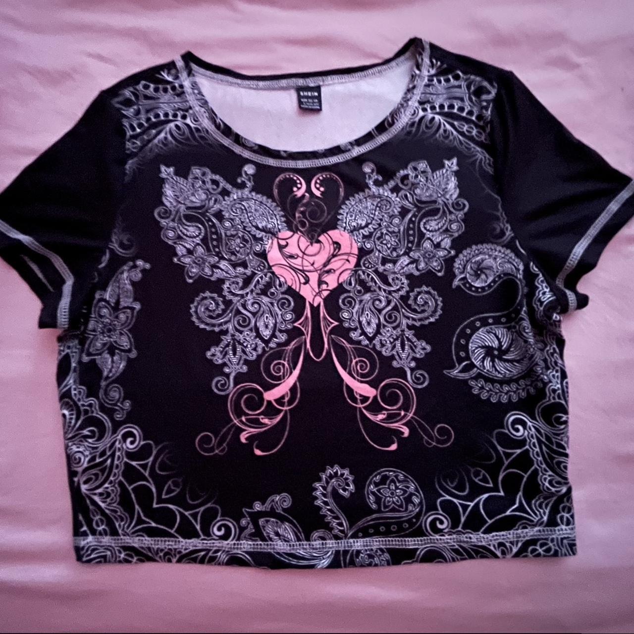 L #y2k Shein brand new grunge shirt - Depop