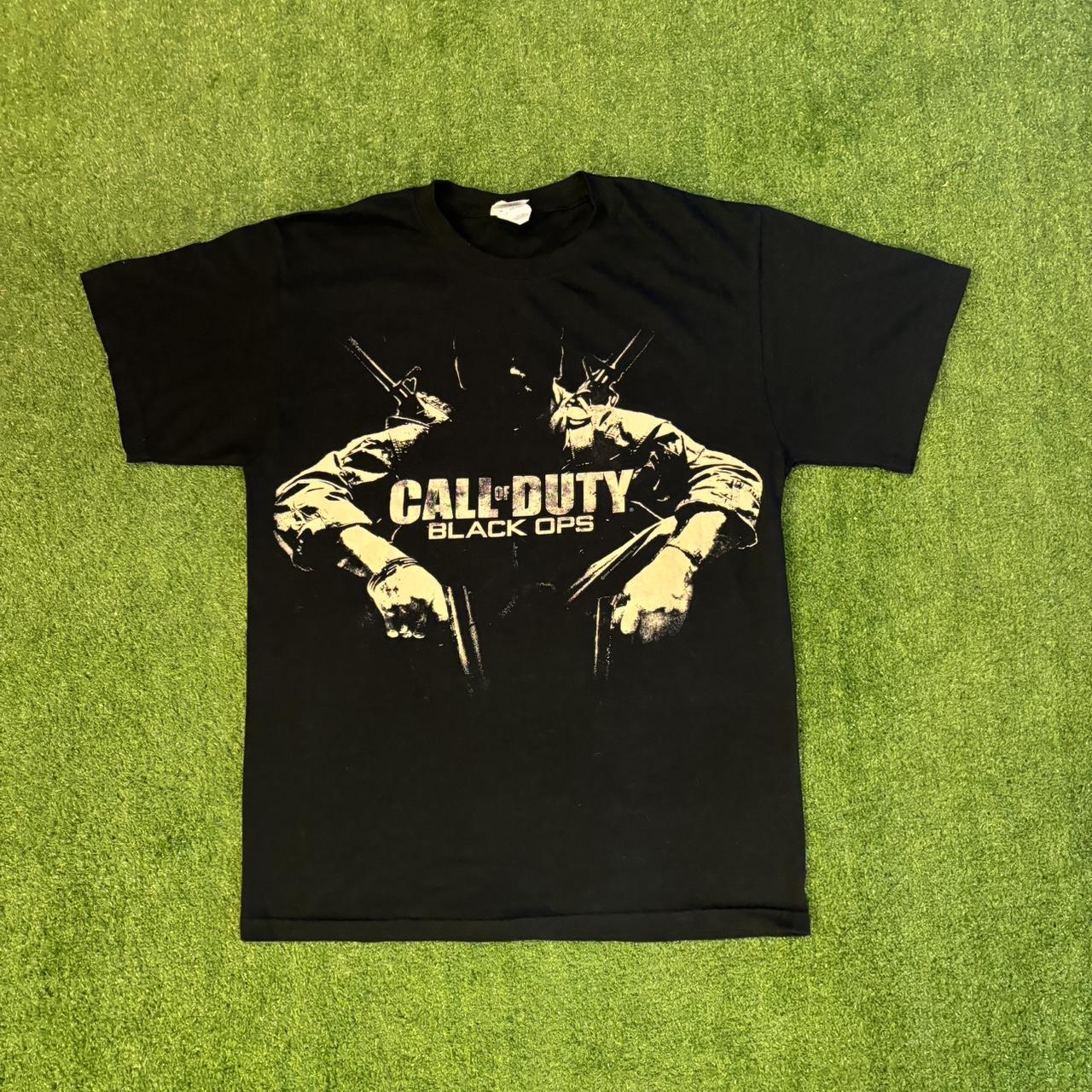 Vintage call of duty black ops shirt 2010 size... - Depop